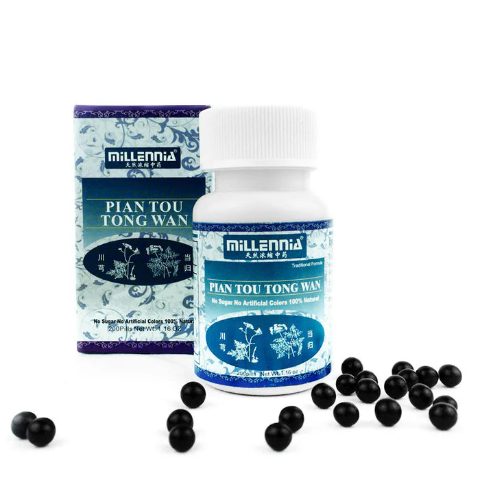 Pian Tou Tong Wan - Hermicrania Pills 偏头痛丸 | Max Nature